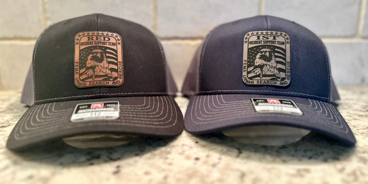 FEMA IST - Leather Patch Hat – Center of the Universe Woodworking ...
